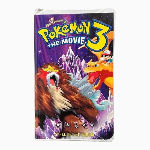 Warner Bros. | Media | Pokmon 3 The Movie Spell Of The Unknown Vhs ...